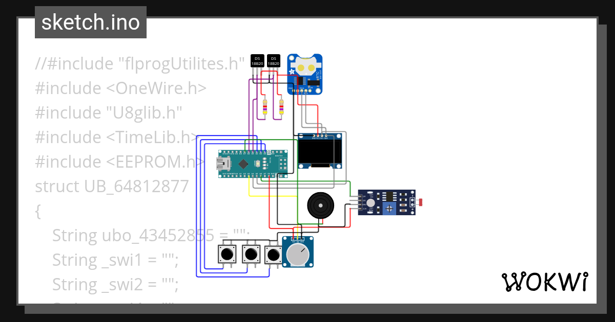 obuchaika.ino2 - Wokwi ESP32, STM32, Arduino Simulator