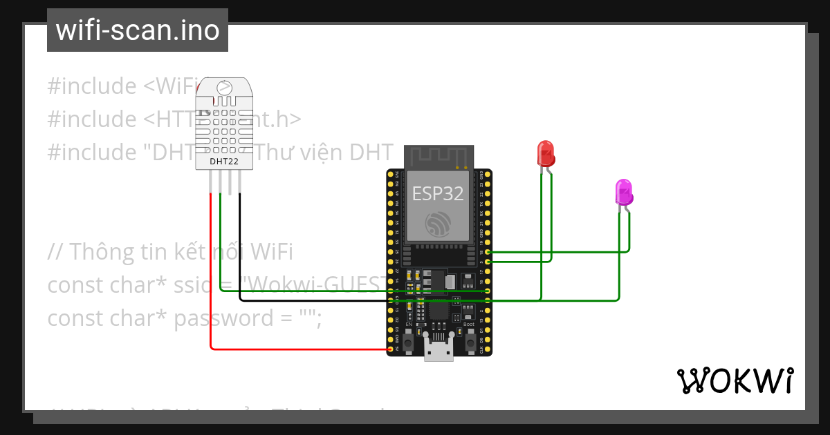 Wokwi - Online ESP32, STM32, Arduino Simulator