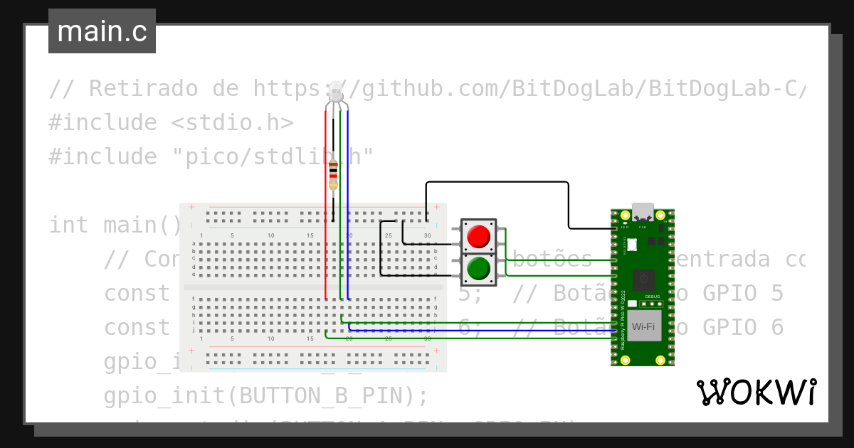 Embarcatech Rgb And Buttons Wokwi Esp32 Stm32 Arduino Simulator 8260