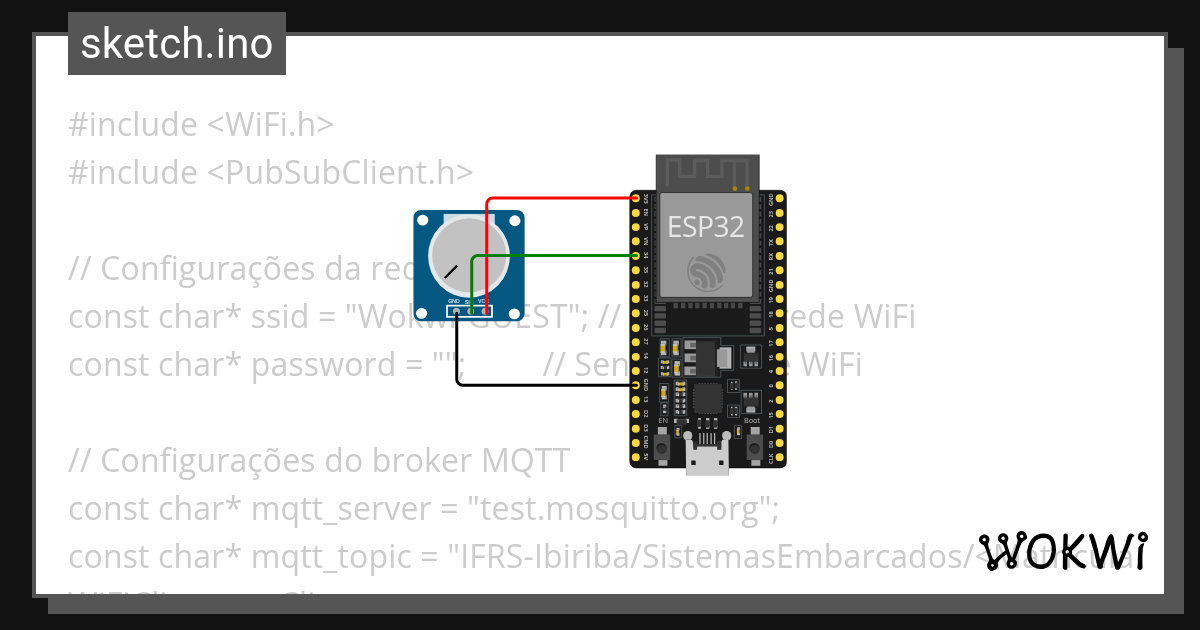 Wokwi - Online ESP32, STM32, Arduino Simulator
