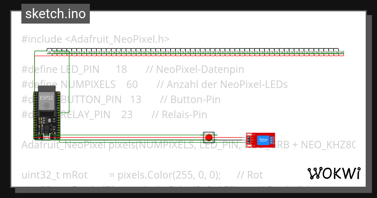 BMW LED - Wokwi ESP32, STM32, Arduino Simulator
