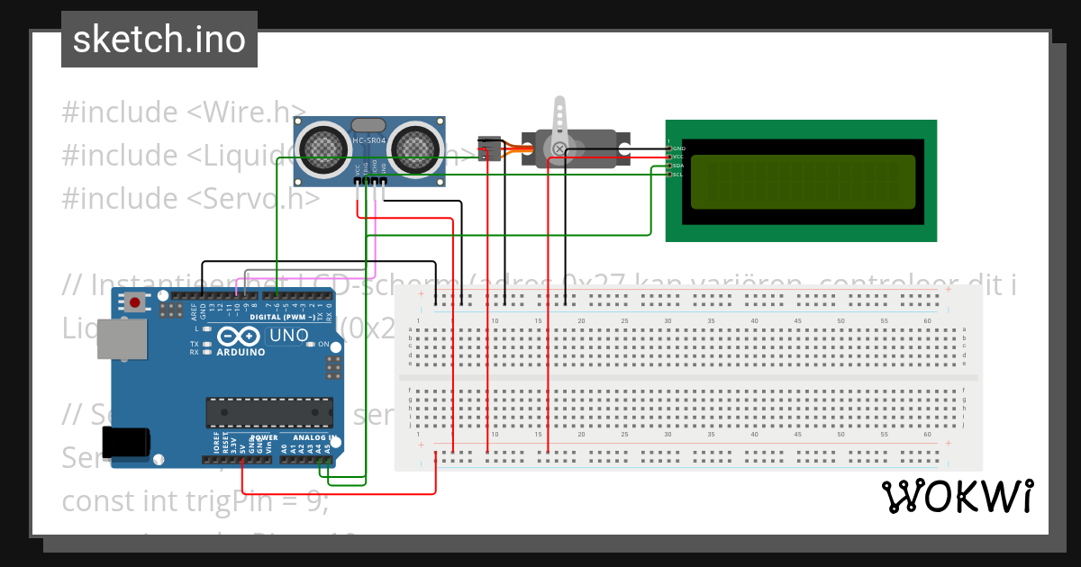 sonar - Wokwi ESP32, STM32, Arduino Simulator