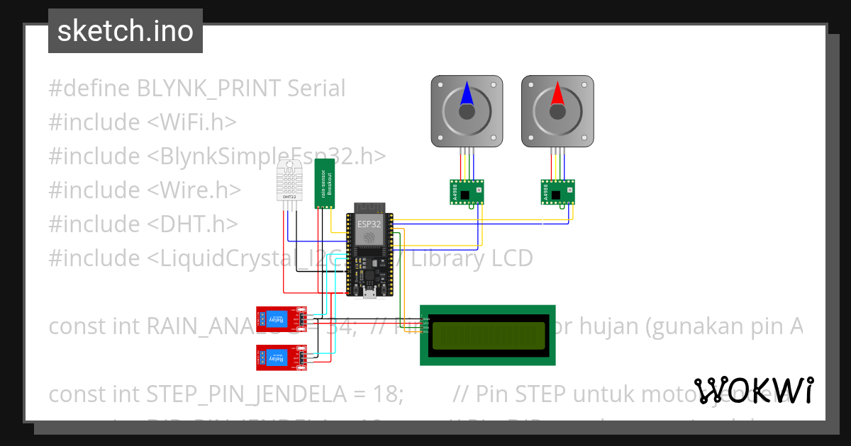 Wokwi - Online ESP32, STM32, Arduino Simulator