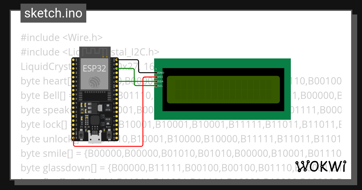 Lab11_1 - Wokwi ESP32, STM32, Arduino Simulator