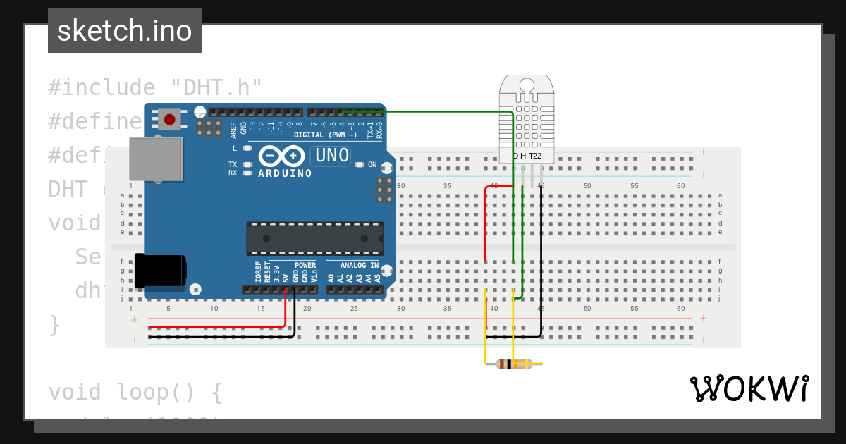 Sensor Suhu Wokwi Esp32 Stm32 Arduino Simulator 5813