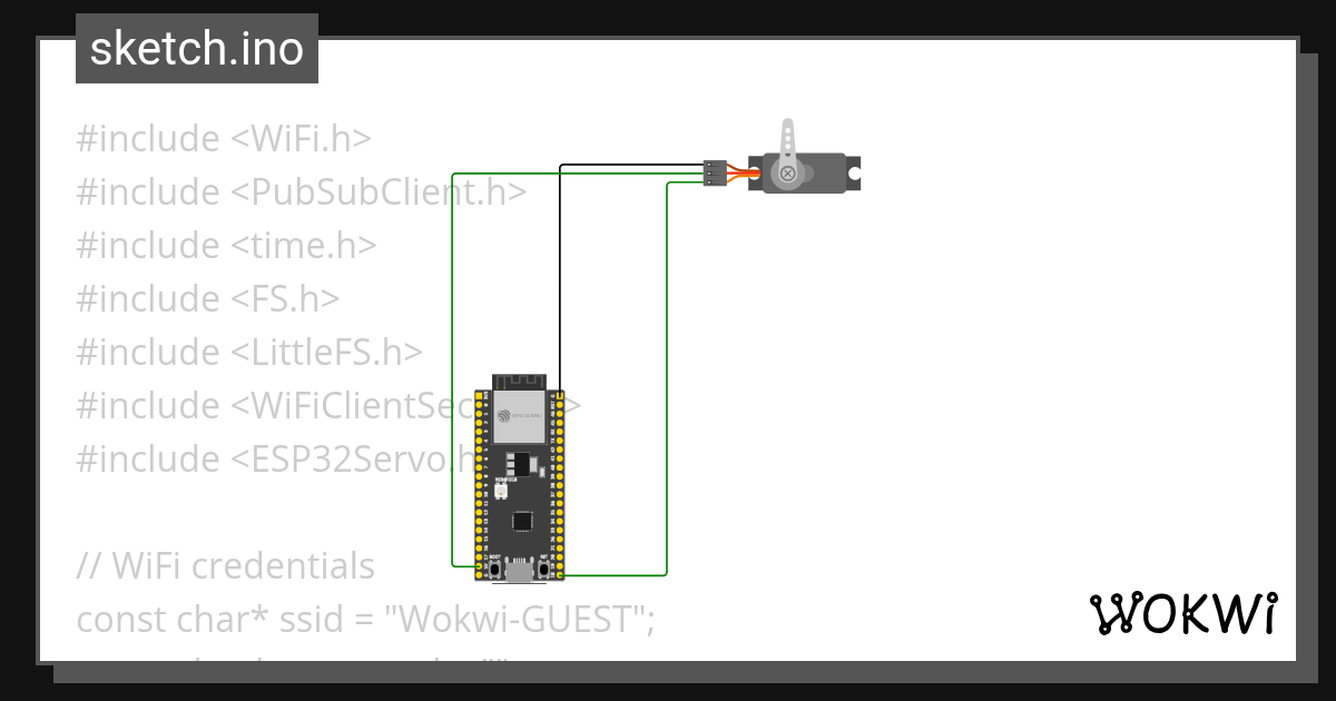 HOME NODE CAMERA 2 - Wokwi ESP32, STM32, Arduino Simulator