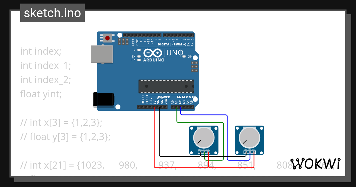 interpolation youtube - Wokwi ESP32, STM32, Arduino Simulator