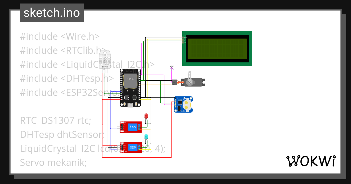 IoT Peternakan Ayam Copy - Wokwi ESP32, STM32, Arduino Simulator