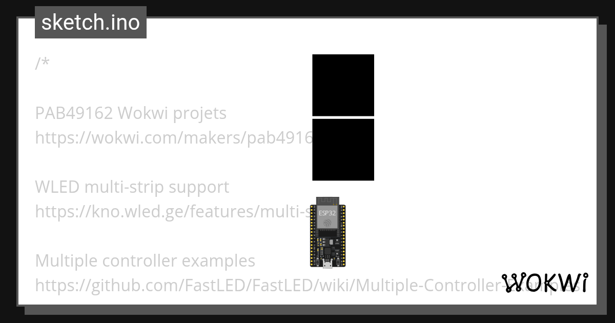 Wokwi - Online ESP32, STM32, Arduino Simulator