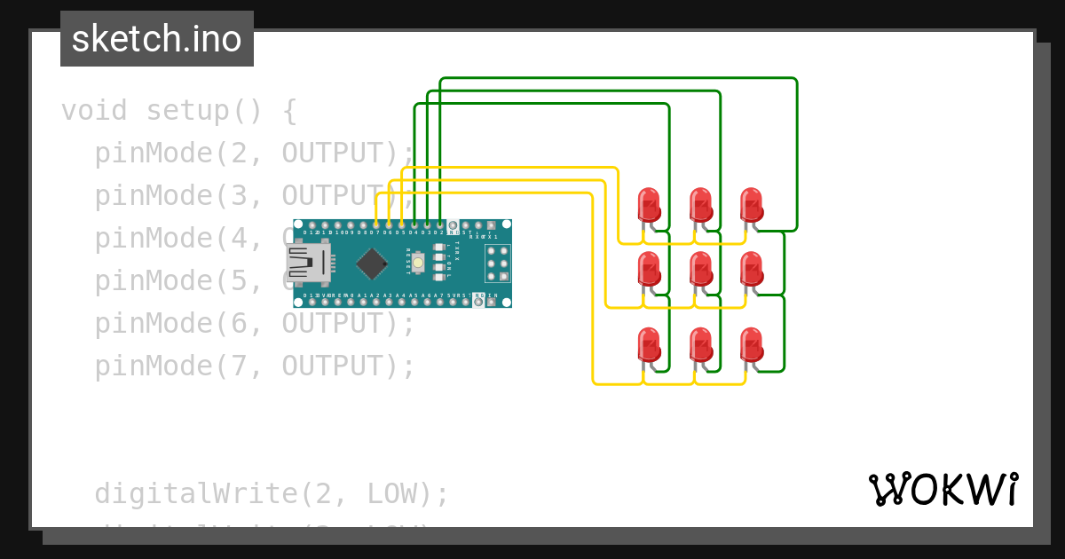 Led Matrix Demo Wokwi Esp32 Stm32 Arduino Simulator 8897