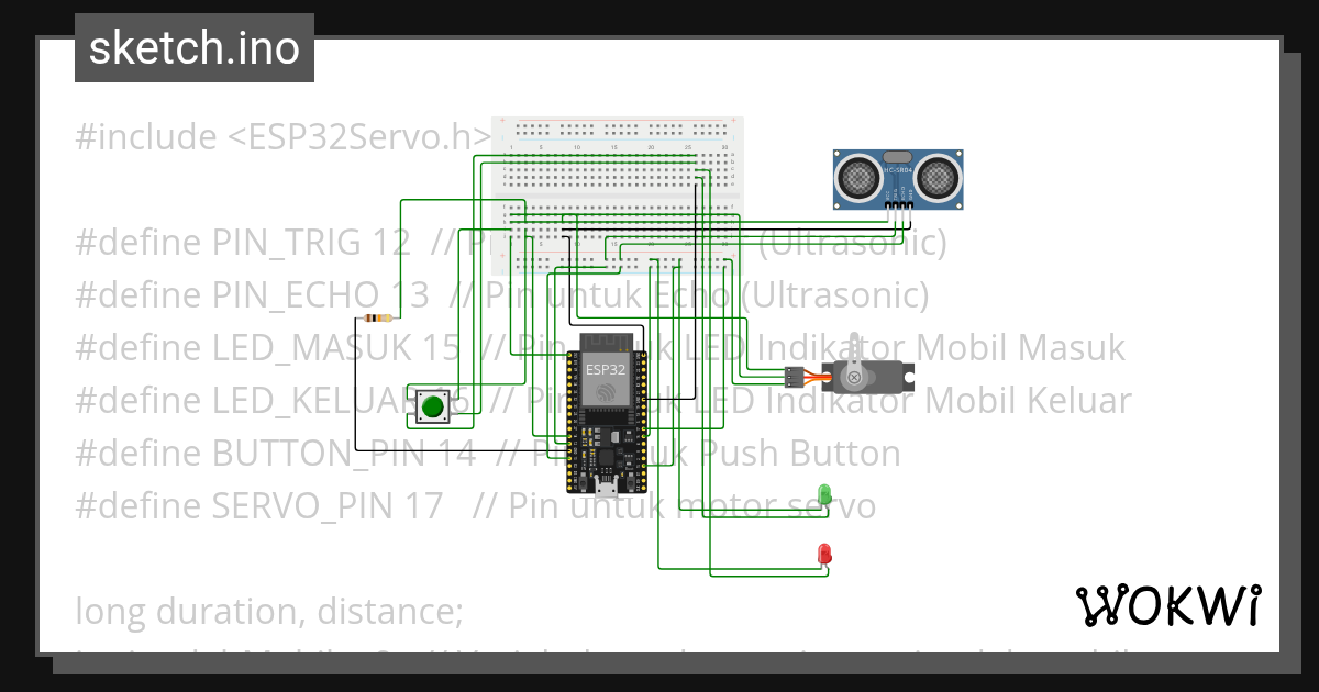 E-TOLL - Wokwi ESP32, STM32, Arduino Simulator