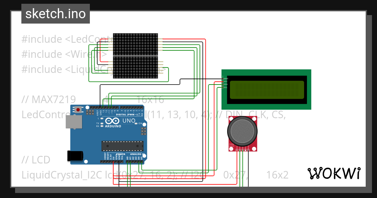 LED CONTROL JOYCON Copy - Wokwi ESP32, STM32, Arduino Simulator