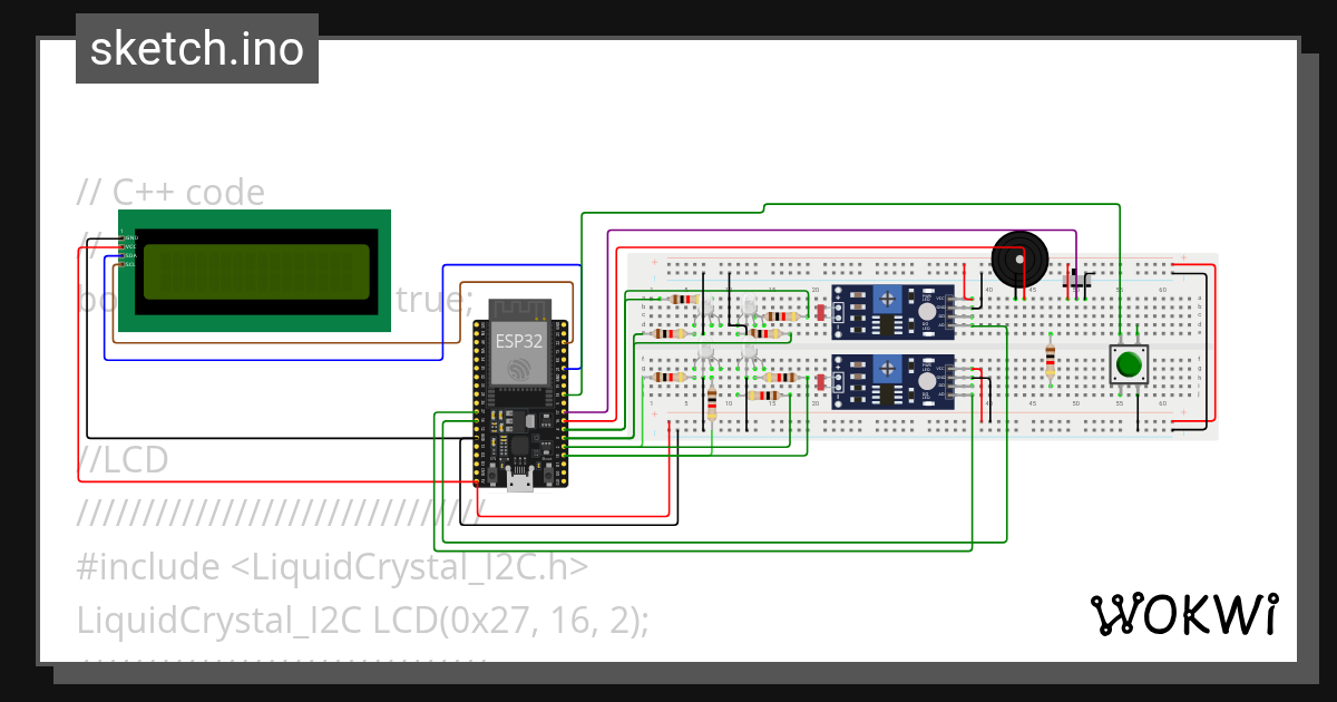 Wokwi - Online ESP32, STM32, Arduino Simulator