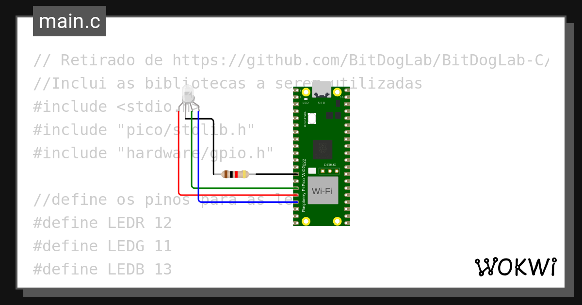 Embarcatech Blink Copy Wokwi Esp32 Stm32 Arduino Simulator 3838