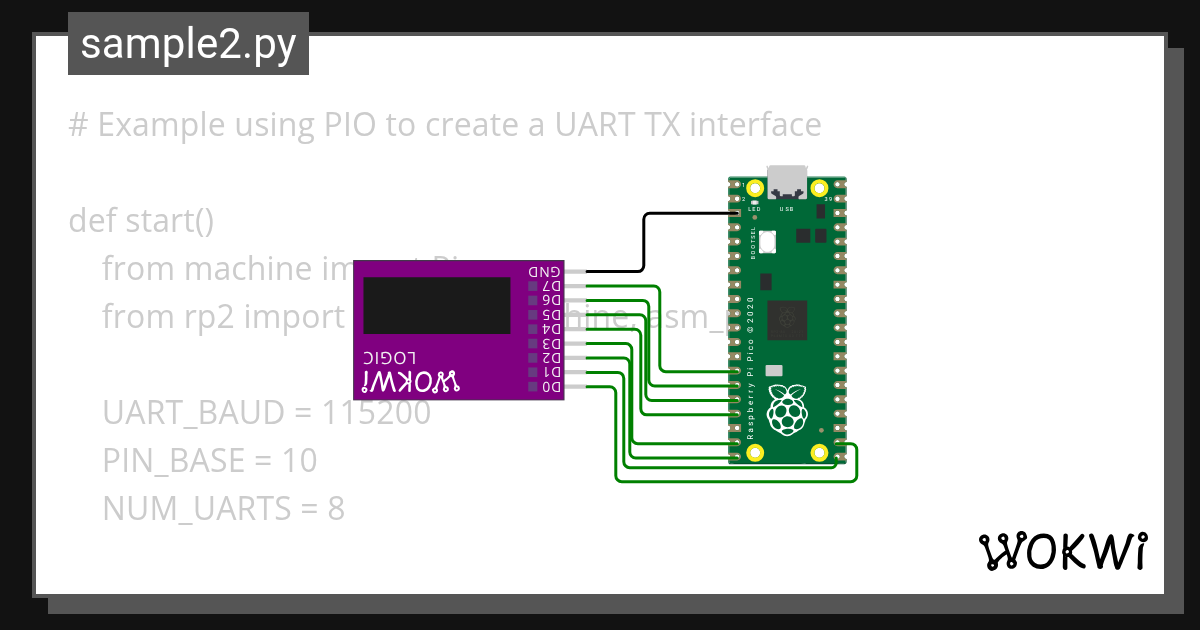 Micropython Pio Micropython 8 Uarts Copy Wokwi Esp32 Stm32 Arduino 0046