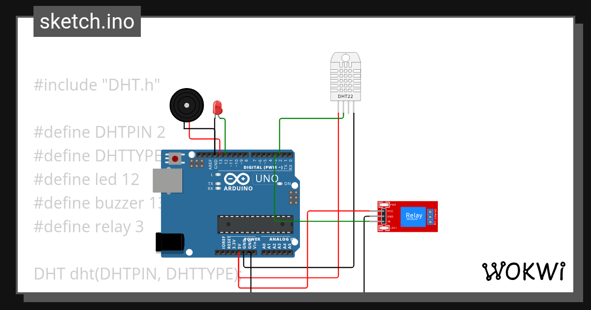 Alaram Kebakaran Wokwi Esp32 Stm32 Arduino Simulator