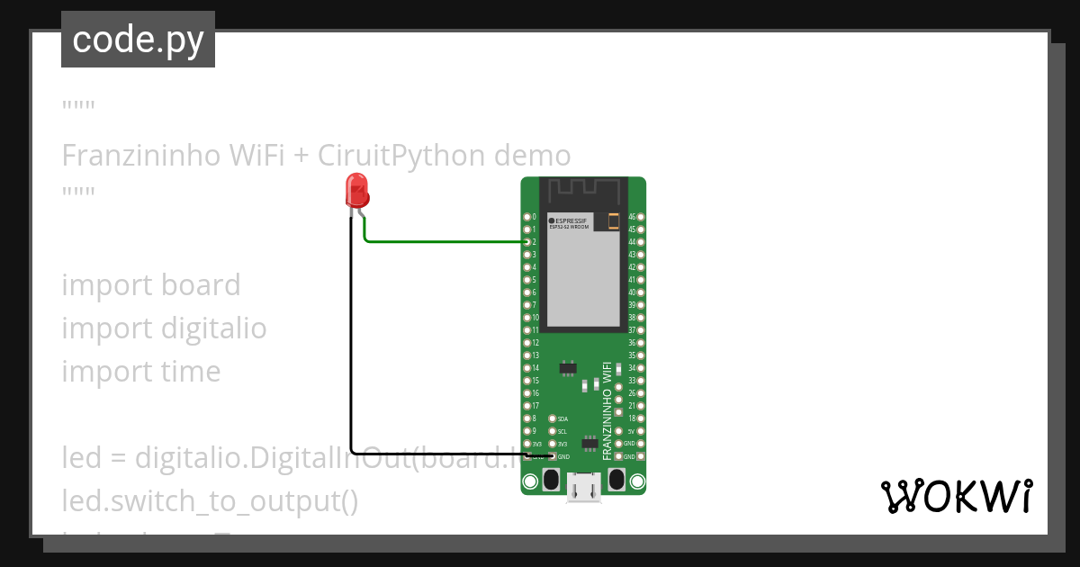 Wokwi - Online ESP32, STM32, Arduino Simulator