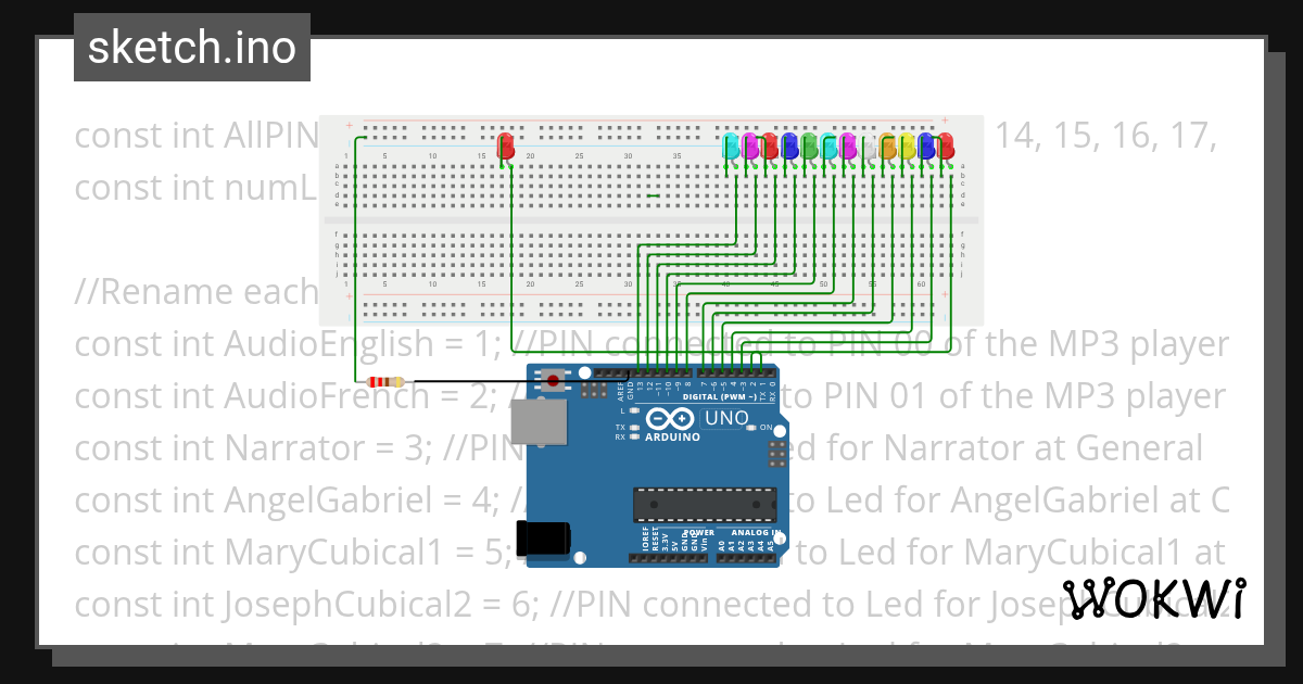 Christmas Act 2024 - Wokwi ESP32, STM32, Arduino Simulator