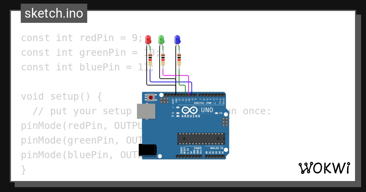 Nurhayati Sk A Lampu Led Berkedip Ganti Warna Wokwi Esp32 Stm32 Arduino Simulator