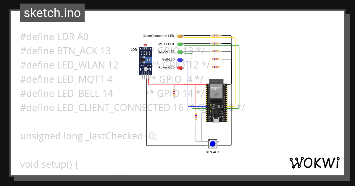 Wokwi - Online ESP32, STM32, Arduino Simulator