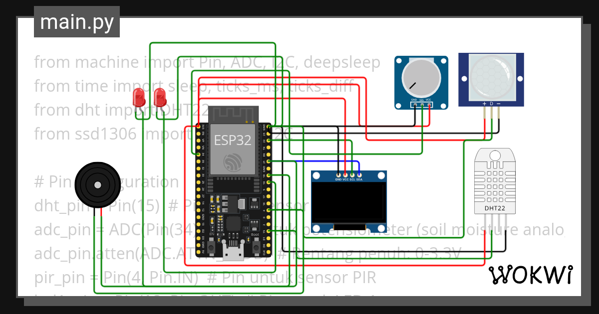 Wokwi - Online ESP32, STM32, Arduino Simulator