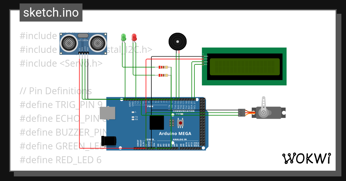 Runway Safety Alert System Wokwi Esp32 Stm32 Arduino Simulator 