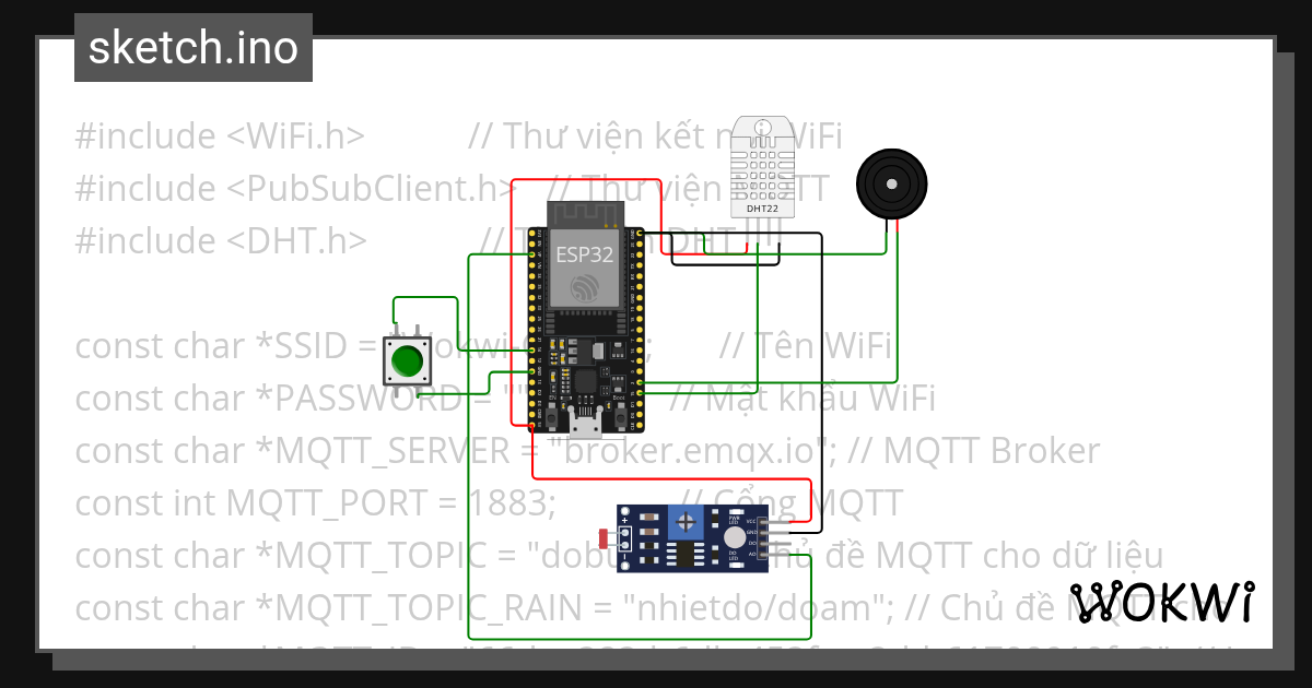 Wokwi - Online ESP32, STM32, Arduino Simulator