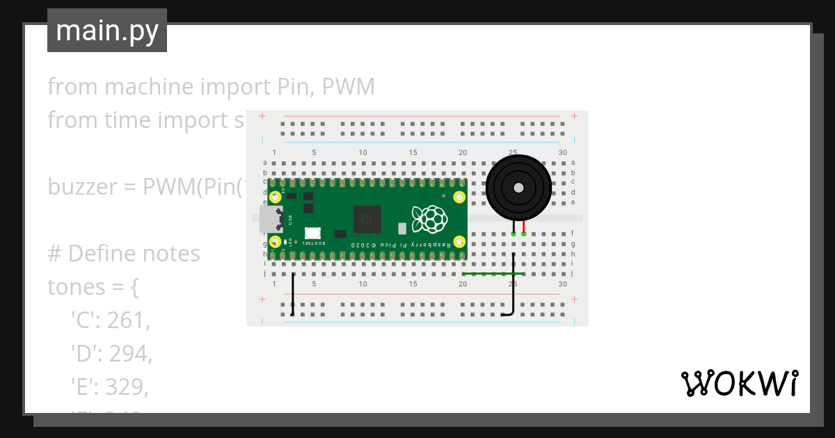 Xmas Carol Buzzer Wokwi Esp32 Stm32 Arduino Simulator 6409