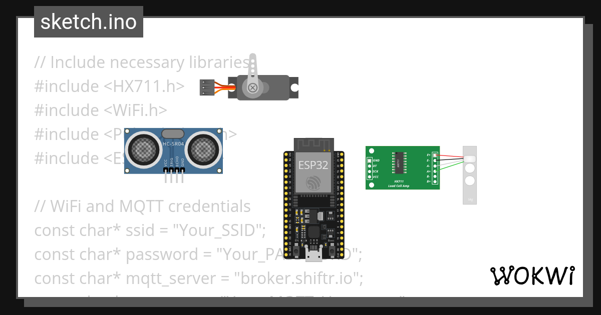 Pet Feeder - Wokwi ESP32, STM32, Arduino Simulator