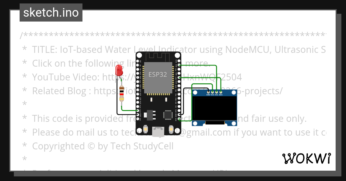 Wokwi - Online ESP32, STM32, Arduino Simulator