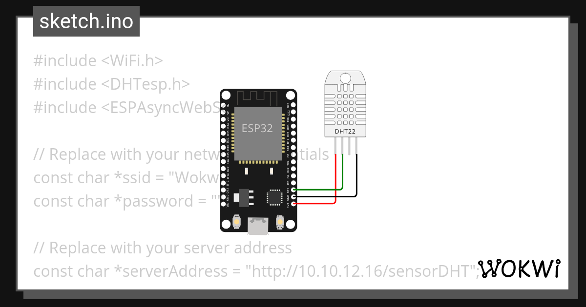 Iot Dht22 Mysql Xampp Dec 2024 Wokwi Esp32 Stm32 Arduino Simulator 8909