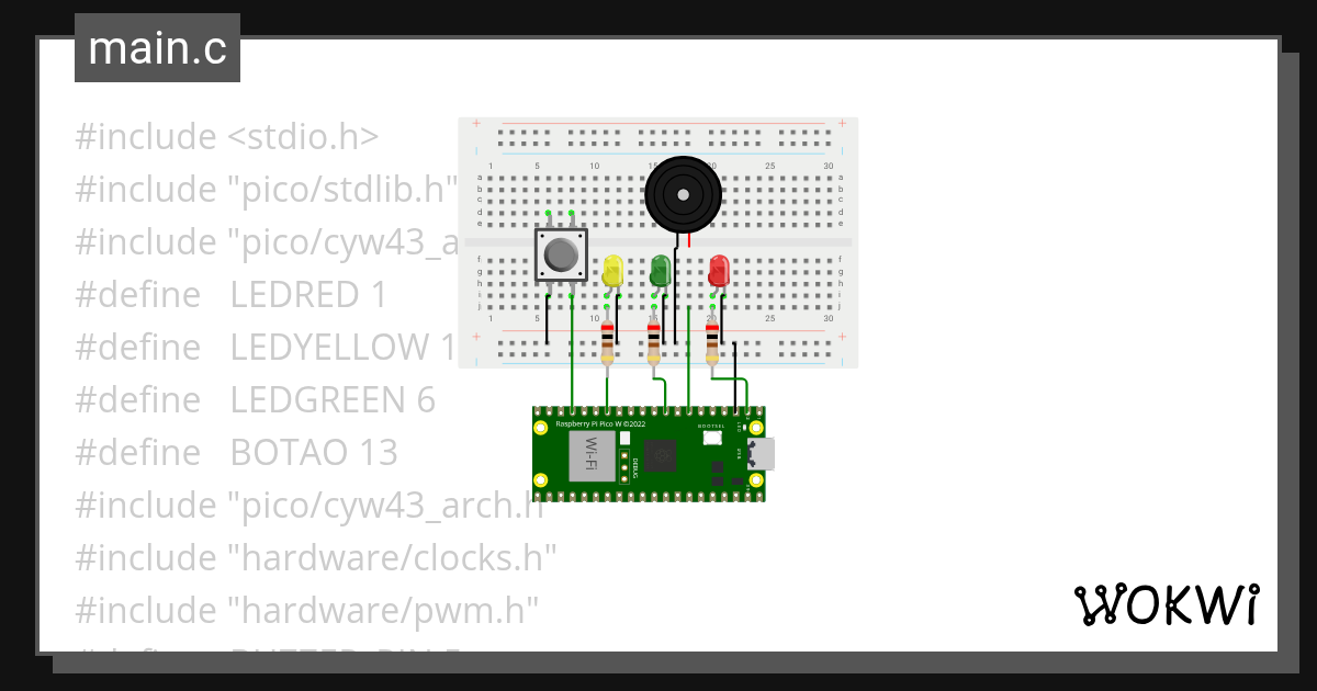 TAREFA 3 - Wokwi ESP32, STM32, Arduino Simulator