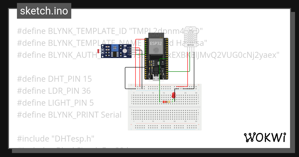 Ahmed Hamisa - Wokwi ESP32, STM32, Arduino Simulator