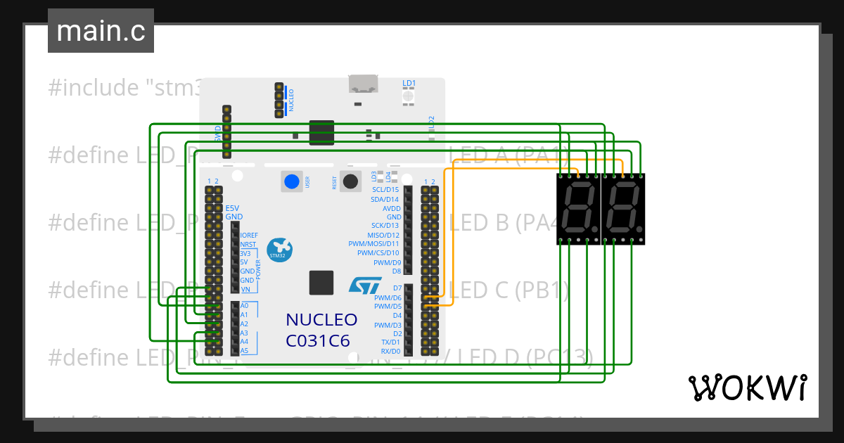 lab4_24 - Wokwi ESP32, STM32, Arduino Simulator