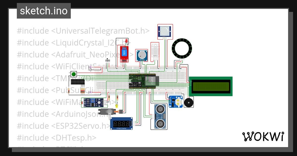 Wokwi - Online ESP32, STM32, Arduino Simulator
