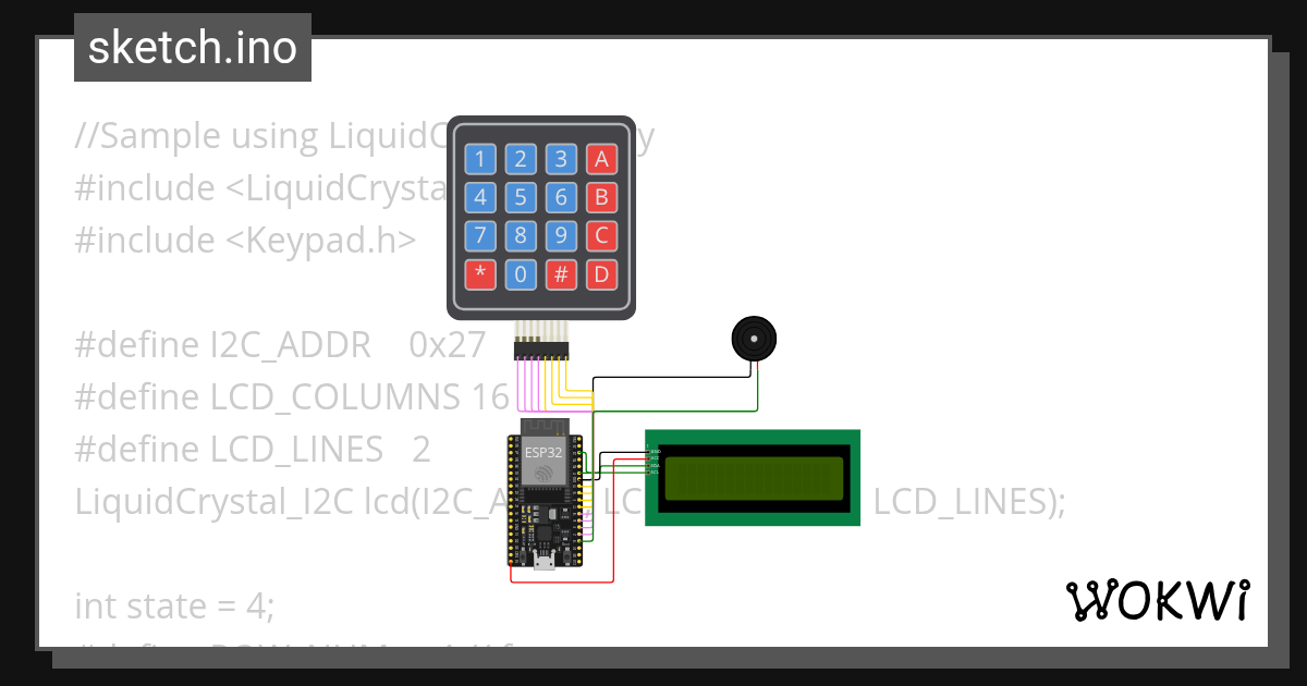 final term - Wokwi ESP32, STM32, Arduino Simulator
