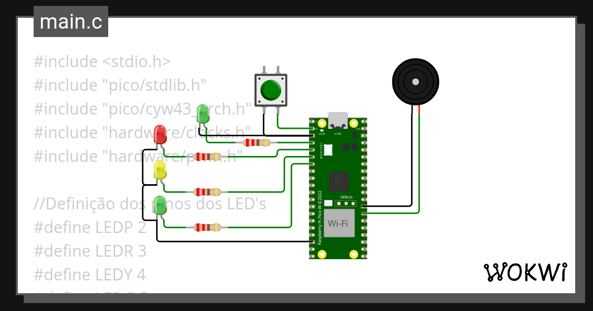 Wokwi - Online ESP32, STM32, Arduino Simulator