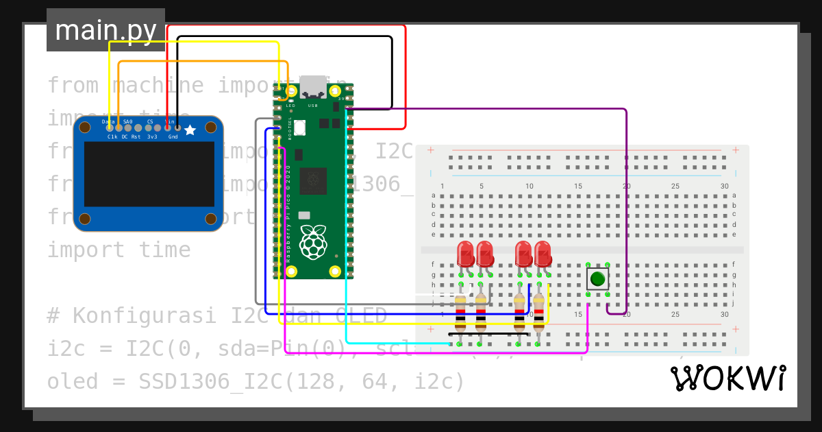 Tugas Mikroprosessor Wokwi Esp32 Stm32 Arduino Simulator