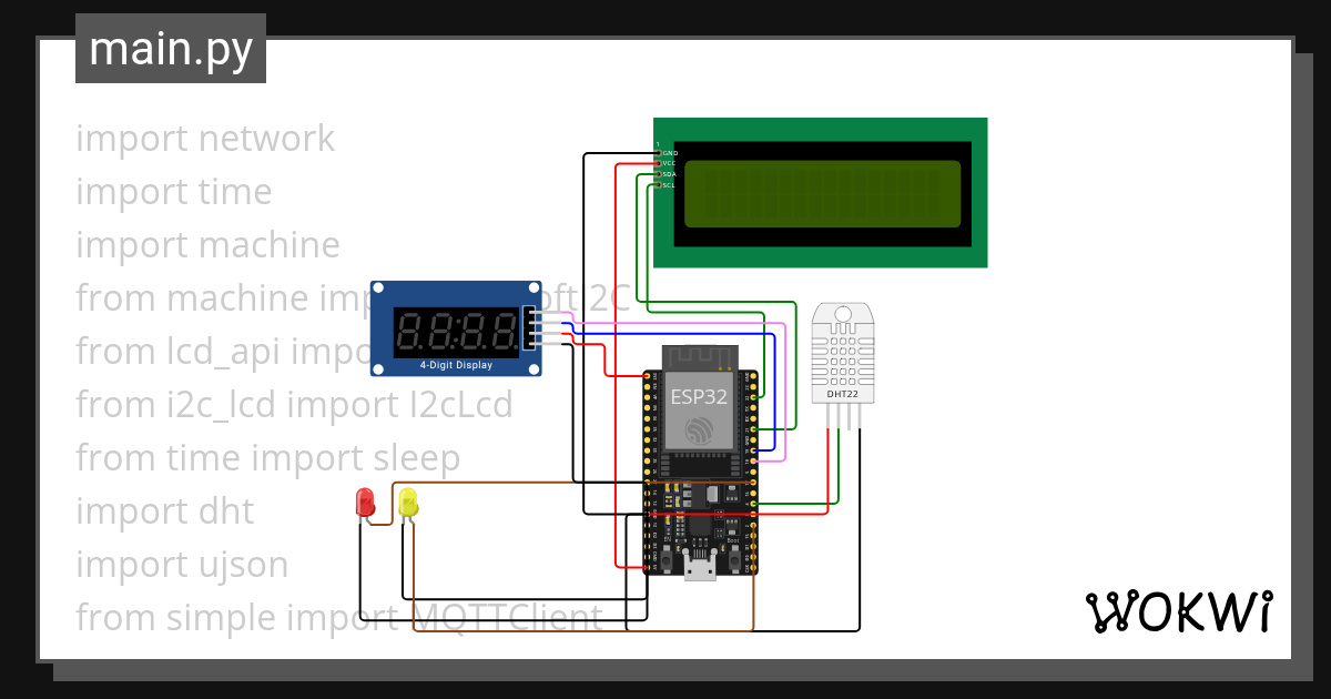 Individ zadanie full - Wokwi ESP32, STM32, Arduino Simulator