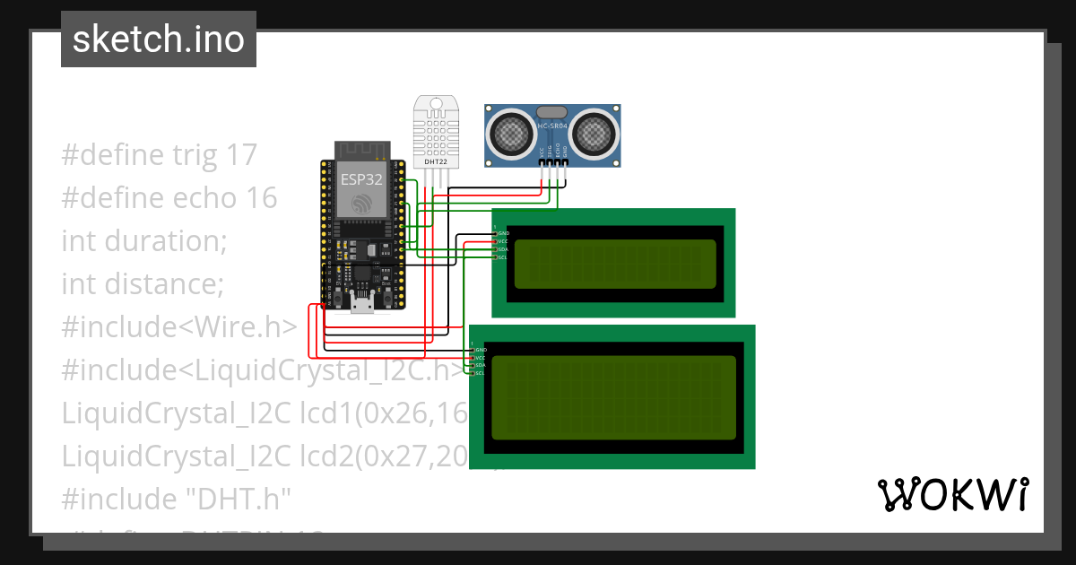 HC - Wokwi ESP32, STM32, Arduino Simulator