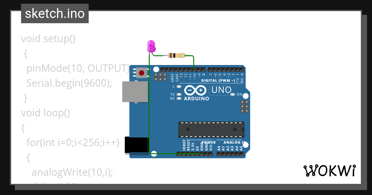 blinking - Wokwi ESP32, STM32, Arduino Simulator