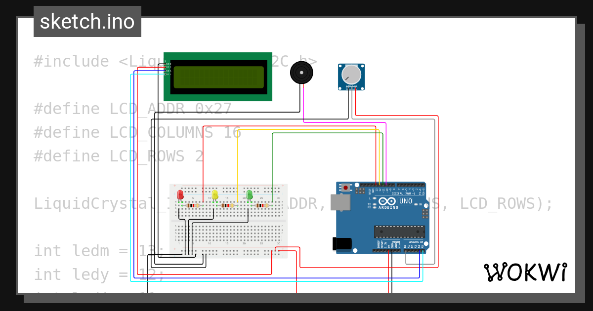 Potensiometer Dgn Lcd 16x2i2c Wokwi Esp32 Stm32 Arduino Simulator 9846