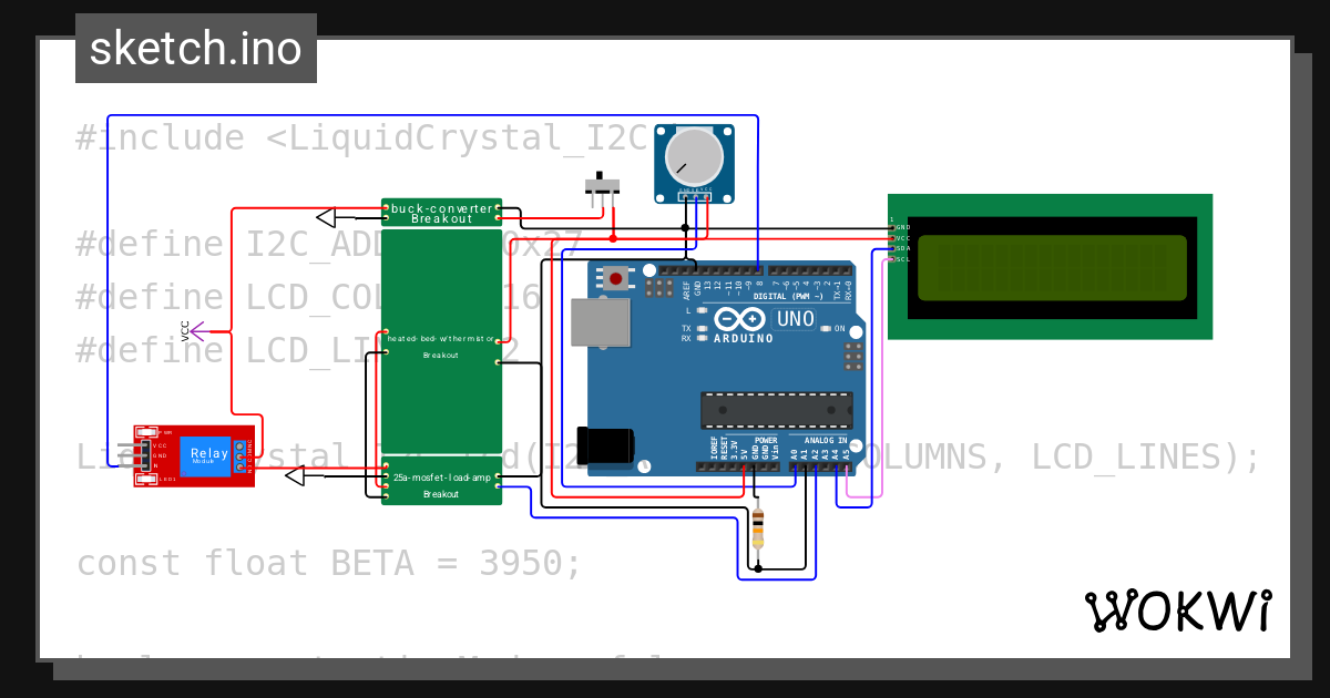 Heated Print Bed Or Enclosure Wokwi Esp32 Stm32 Arduino Simulator