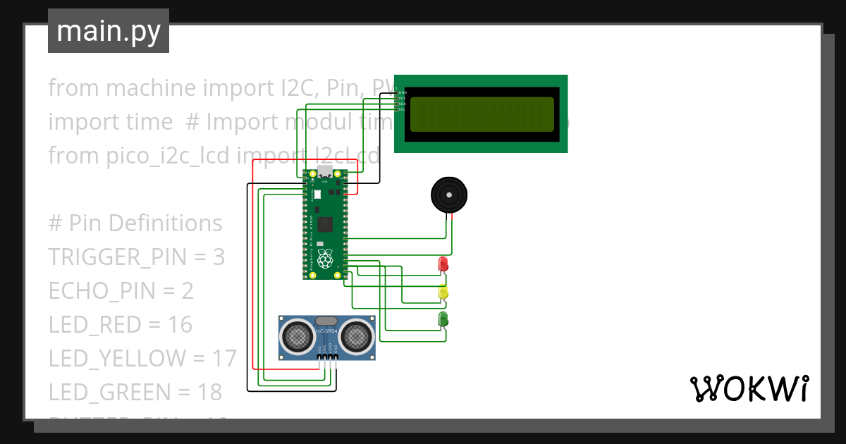Distancesensormaju1 Wokwi Esp32 Stm32 Arduino Simulator 0968