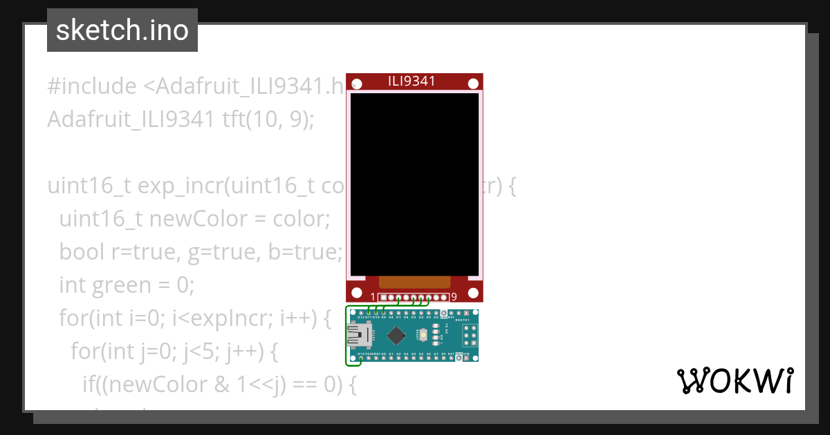 3D view making experiment - Wokwi ESP32, STM32, Arduino Simulator