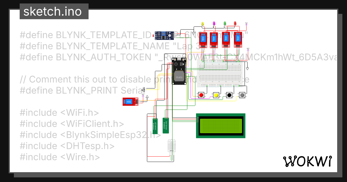 Lab 3.1 h - Wokwi ESP32, STM32, Arduino Simulator