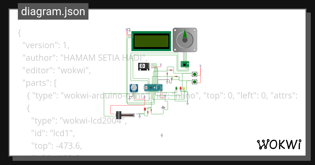 THC Hamam modif with stepper 1 - Wokwi ESP32, STM32, Arduino Simulator