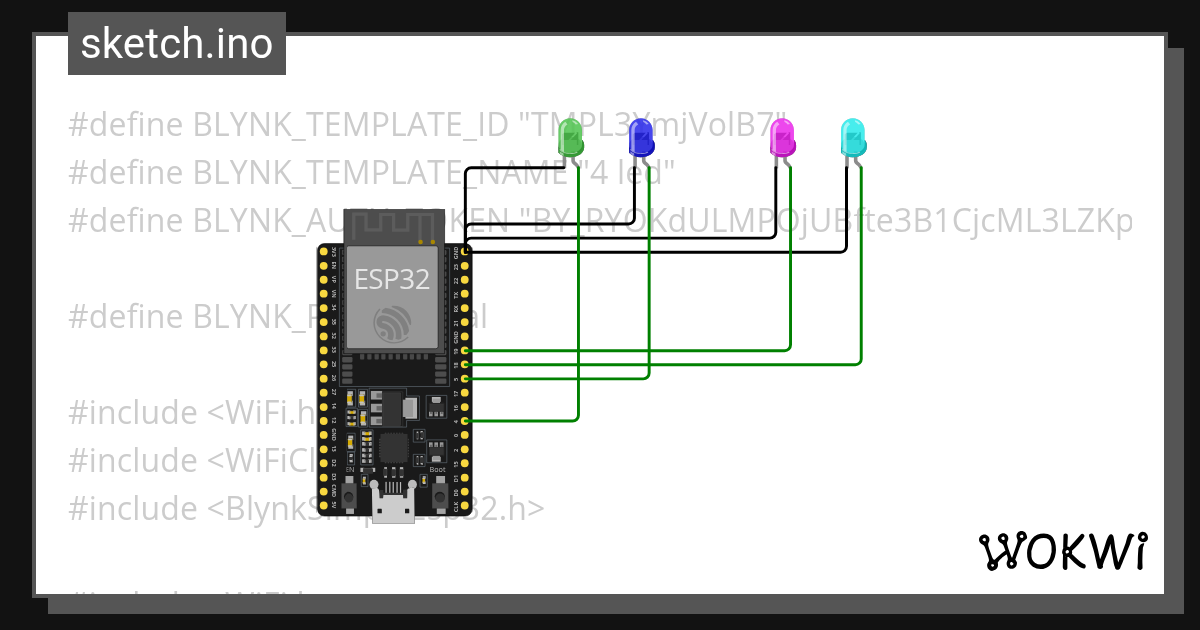 Wokwi - Online ESP32, STM32, Arduino Simulator