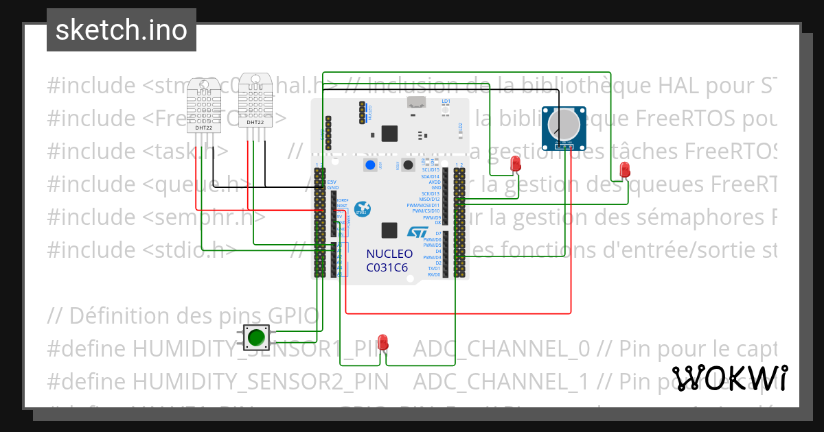 Wokwi - Online ESP32, STM32, Arduino Simulator