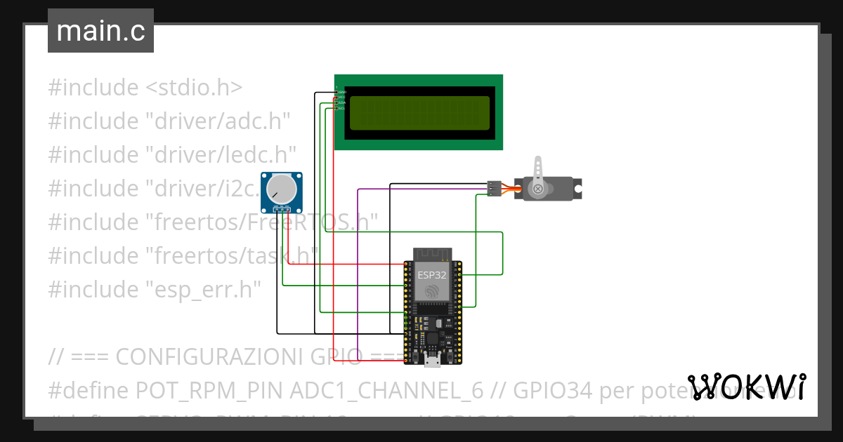 pot servo - Wokwi ESP32, STM32, Arduino Simulator
